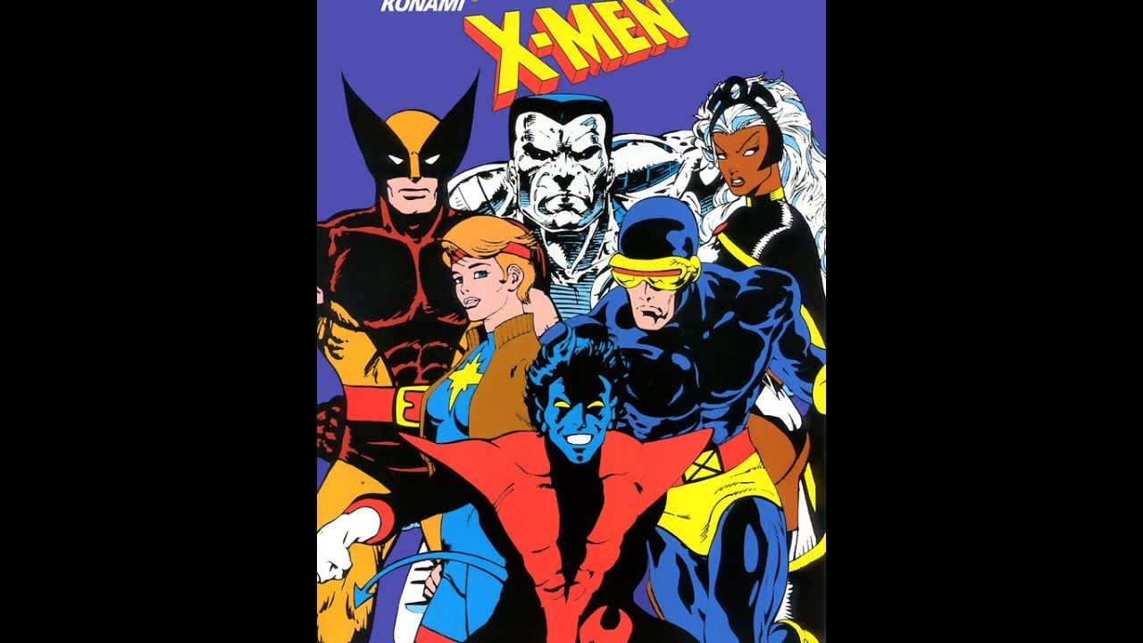 X-Men: The Arcade Game (Konami) (1992) Full playthrough - wolverine ...