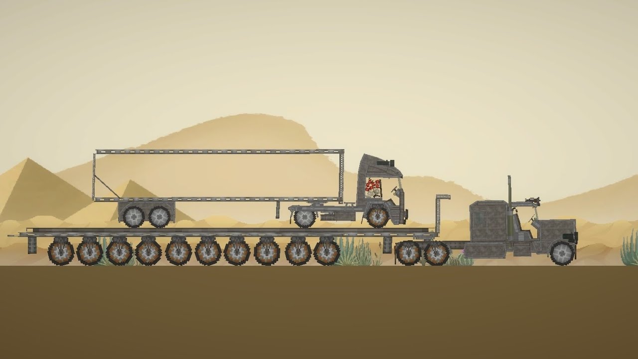TRUCKS: AMERICAN AND EUROPEAN TRUCKS(melon playground/sandbox) - YouTube