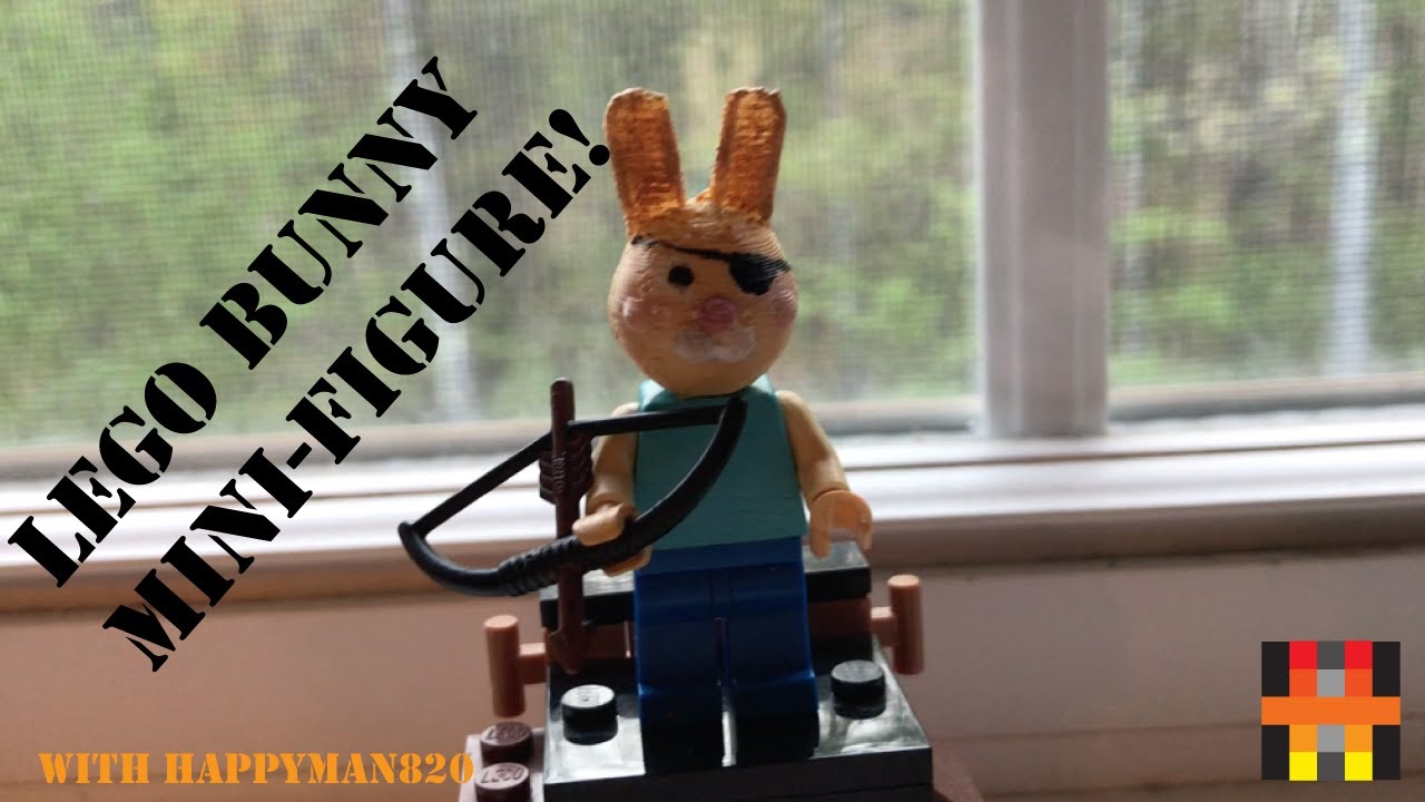 Custom LEGO Roblox Bunny Mini-figure! - YouTube