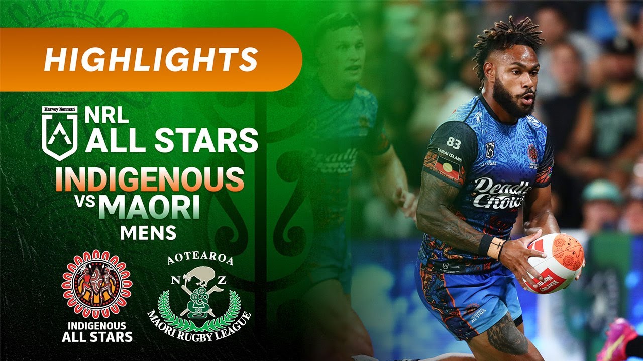 2025 All-Stars Highlights: Indigenous All-Stars v Maori All-Stars | NRL ...
