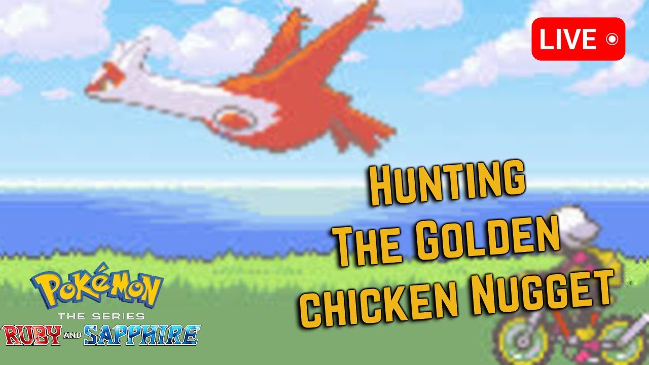 [Live 🔴] Pokemon Ruby Sapphire Hunting shiny starters - YouTube