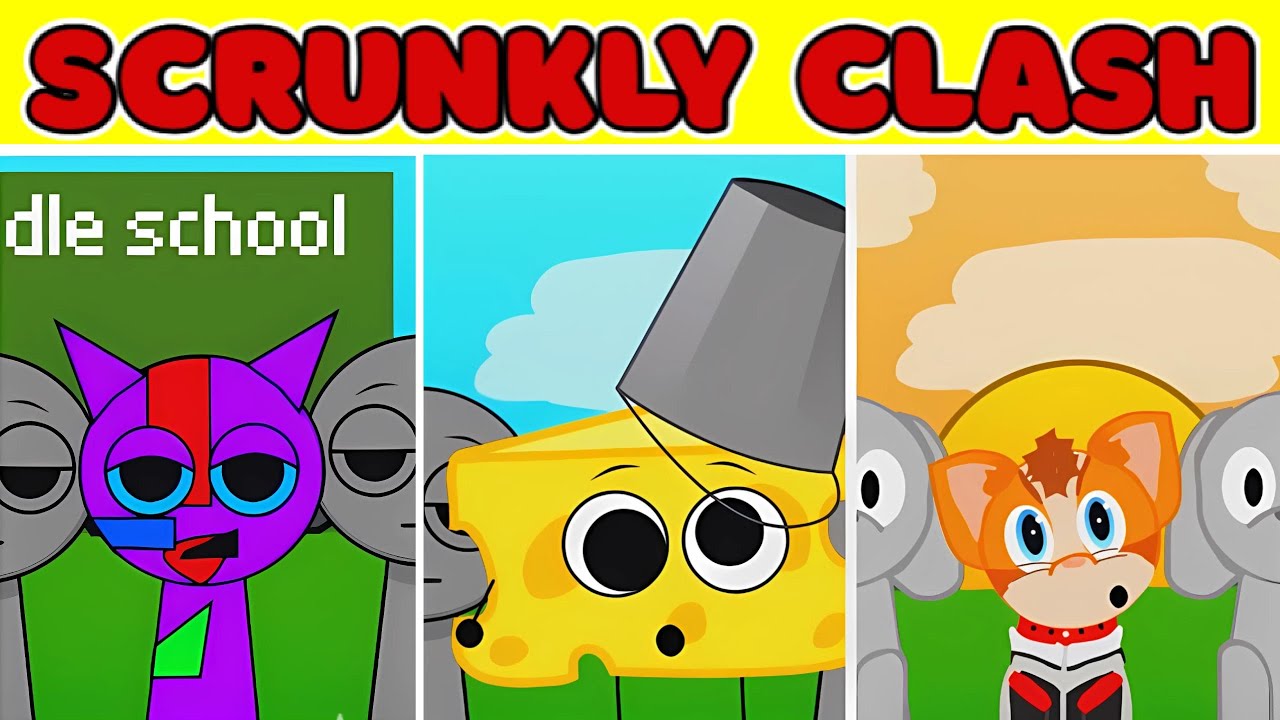 Incredibox - Sprunki Scrunkly Mods Battle: Inanimate Insanity vs Paw ...