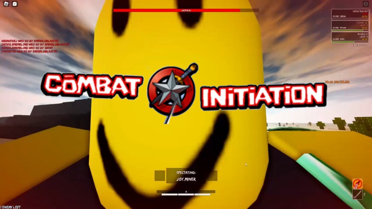 Combat Initiation - YouTube