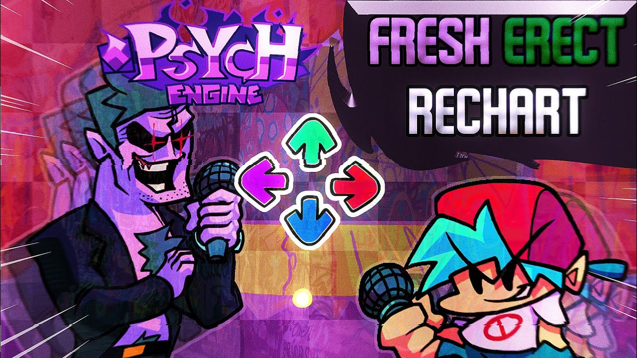 [FNF] Fresh Erect | But I recharted it in Psych Engine (+Chart in desc ...