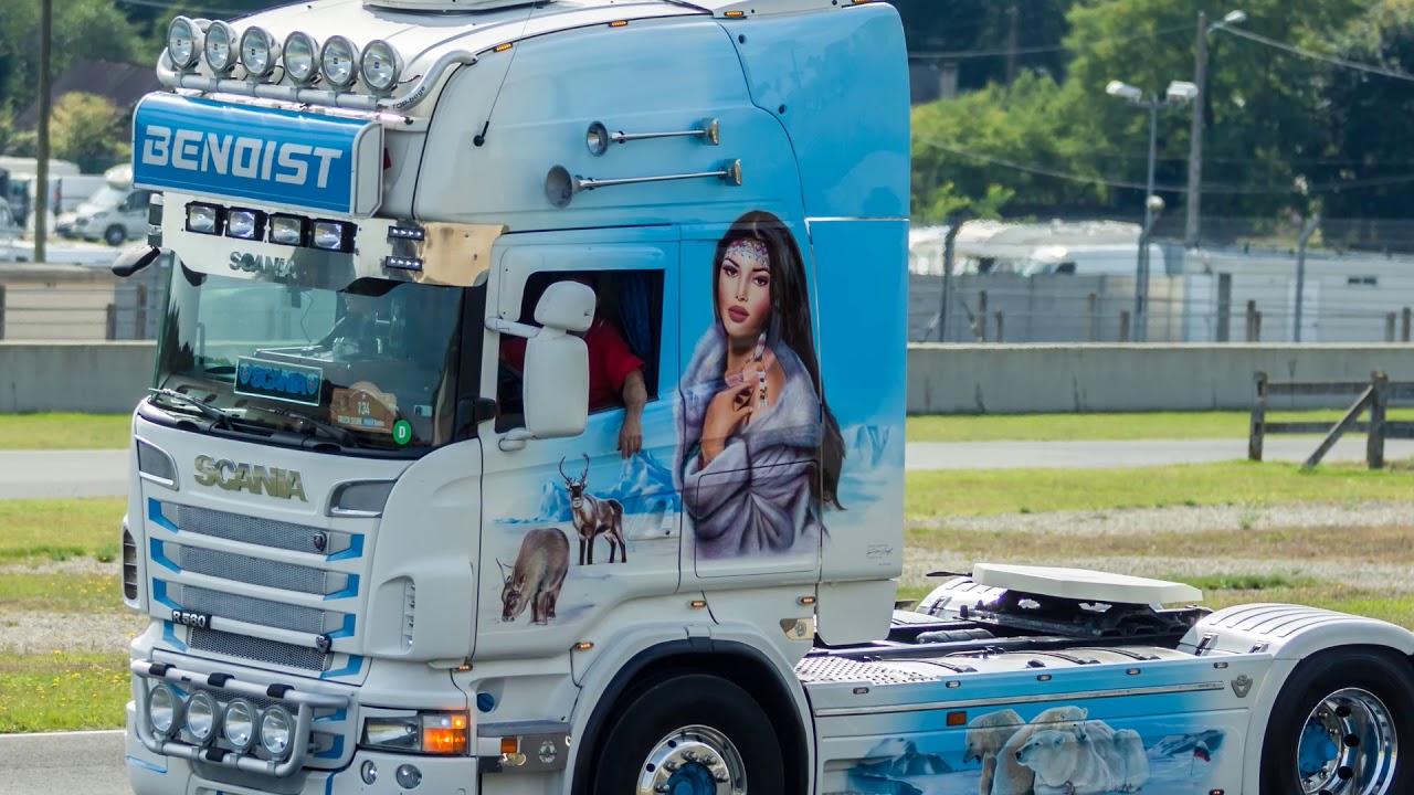 Cool Scania Trucks Tuning - Custom Scania Semi Truck Show 2017 - YouTube