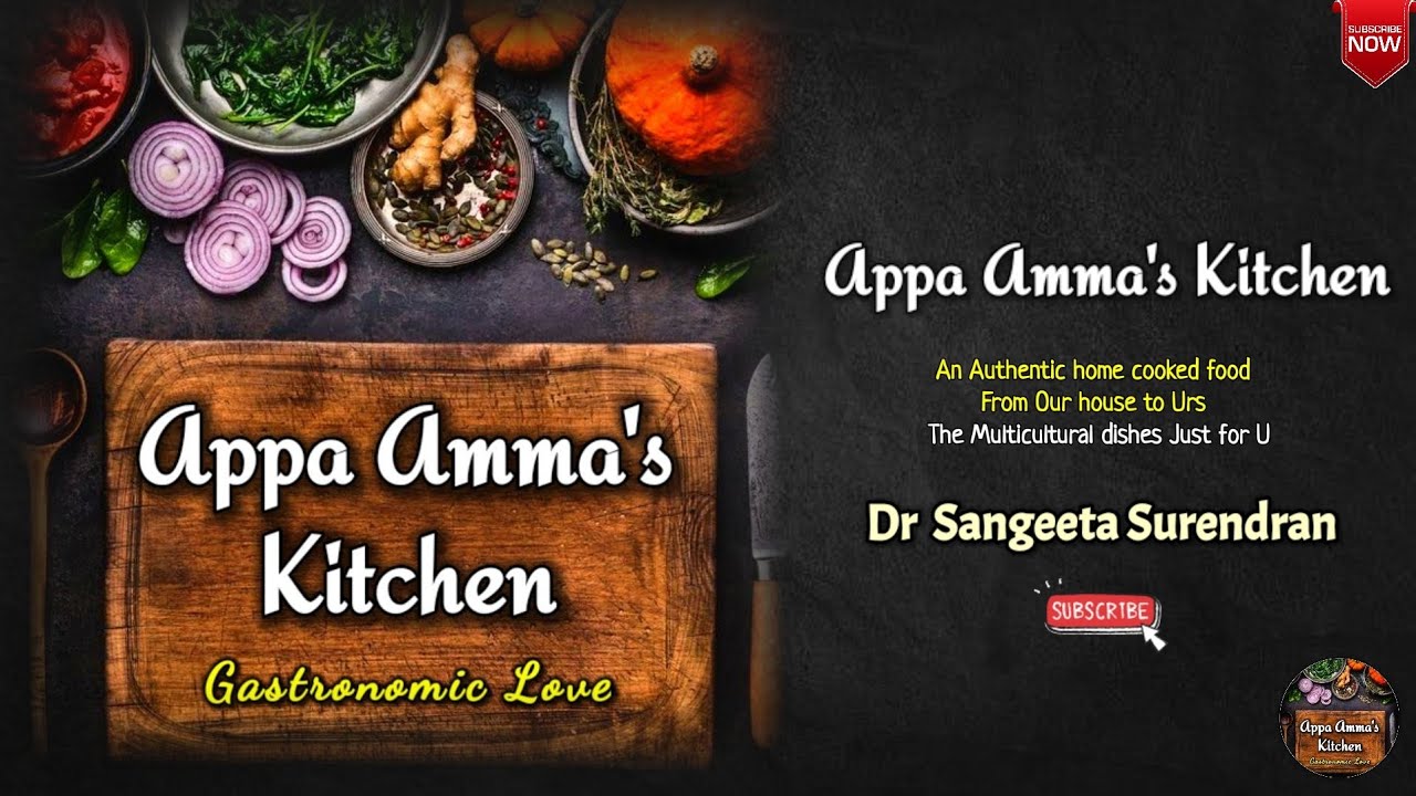 Appa Amma's Kitchen Intro Video | A2A's Kitchen | Cooking Channel - YouTube