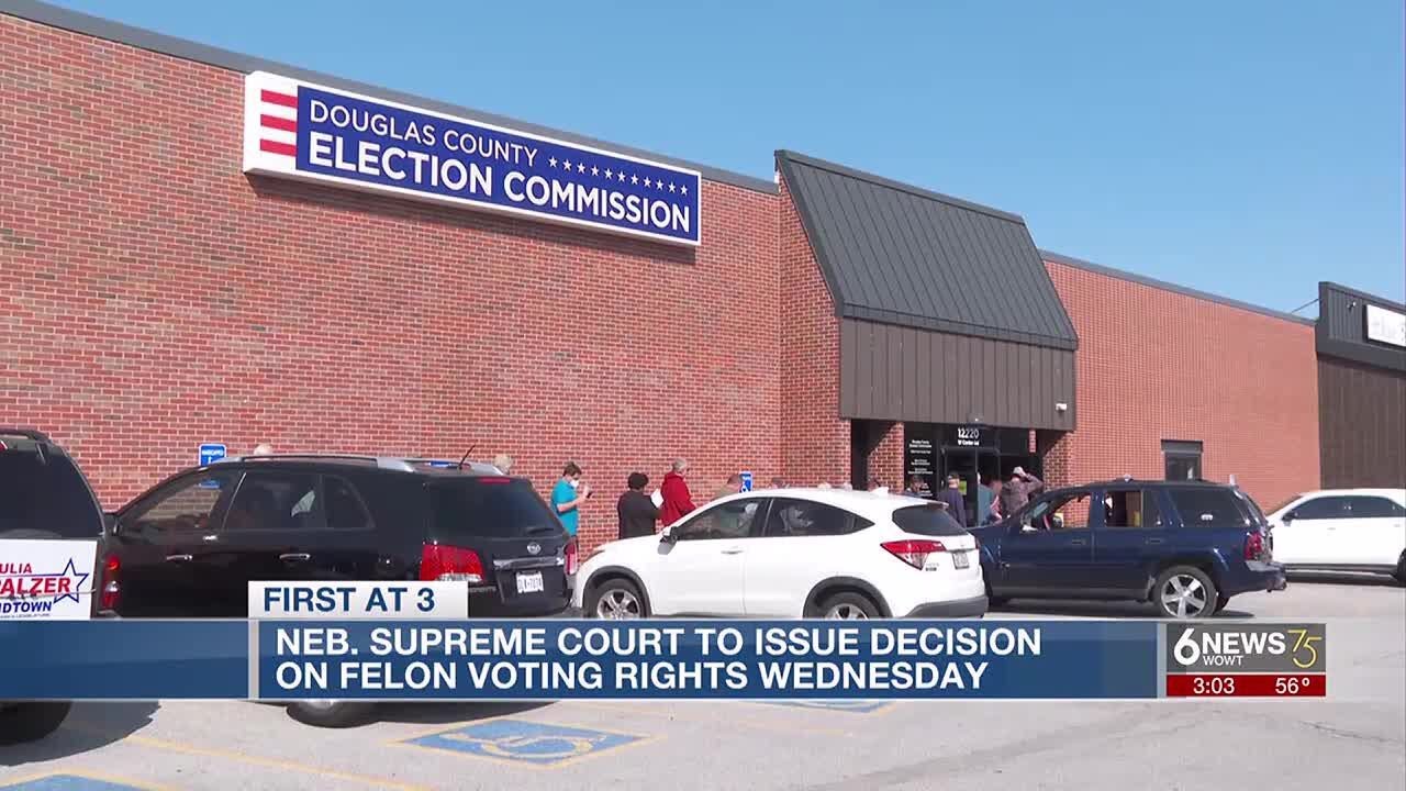 Nebraska Supreme Court to decide on felon voting rights - YouTube