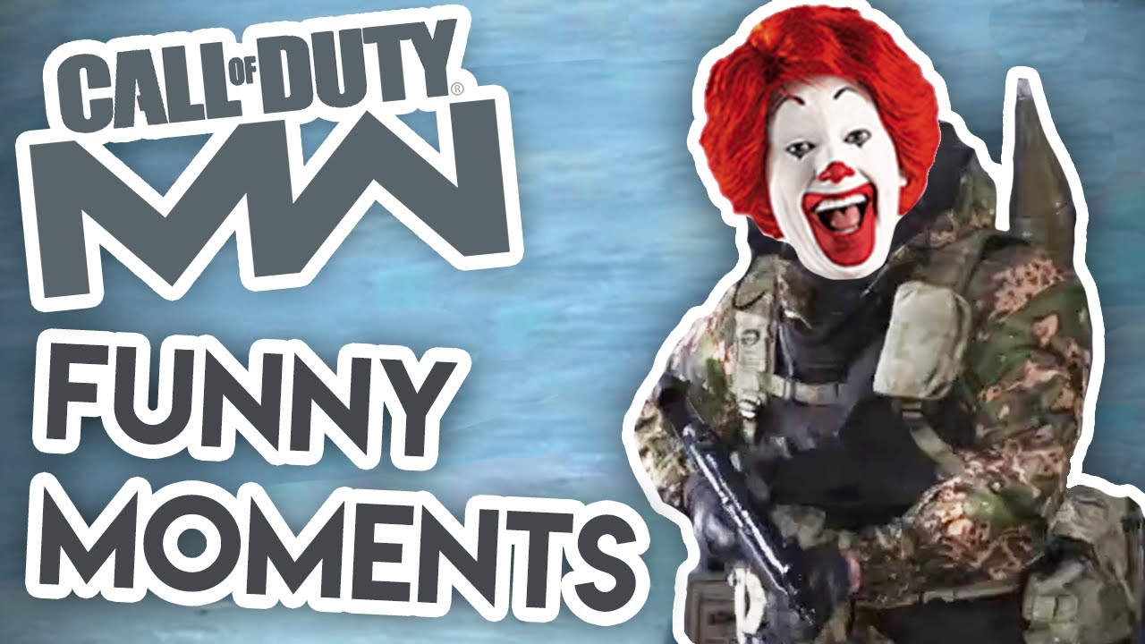 COD Modern Warfare FUNNY MOMENTS - The McDonald's Song - YouTube