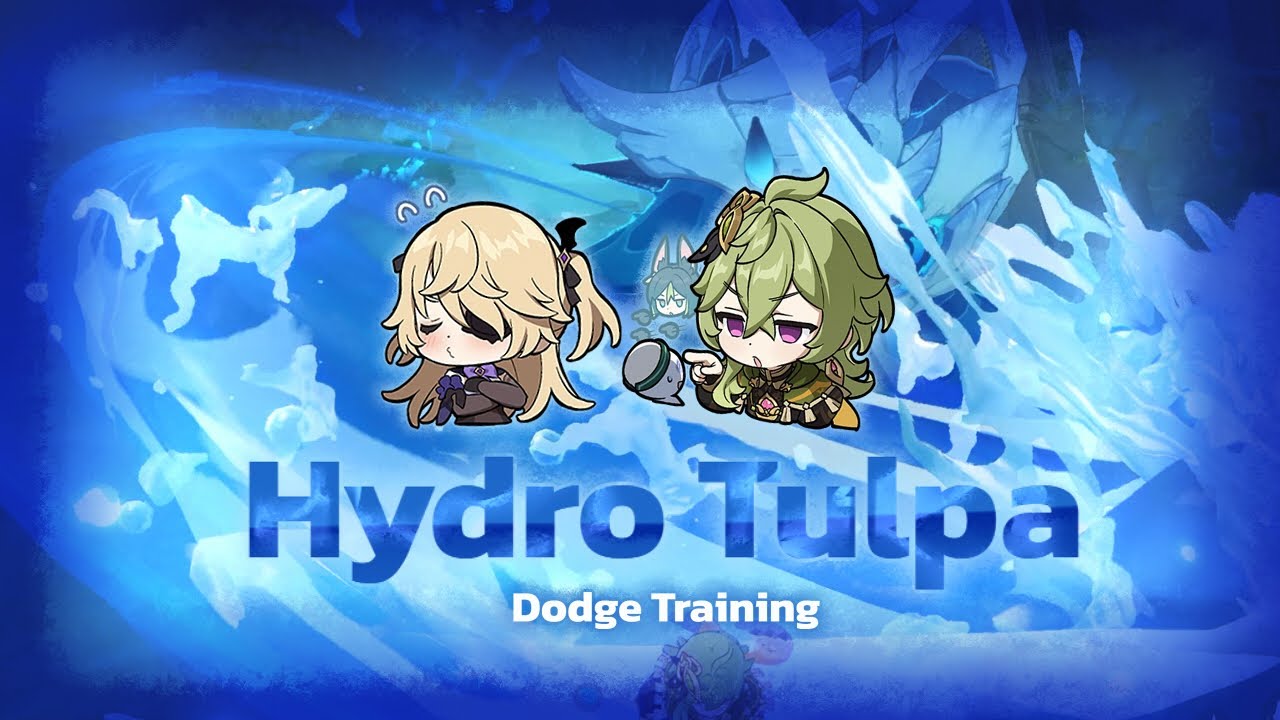 Dodge Training: Hydro Tulpa | Genshin Impact - YouTube