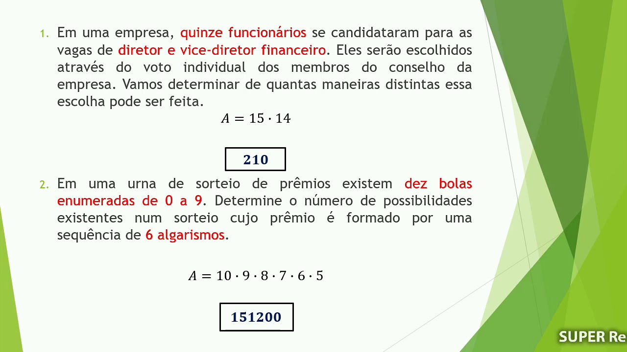 O Que é Arranjo Simples - BINKEDU