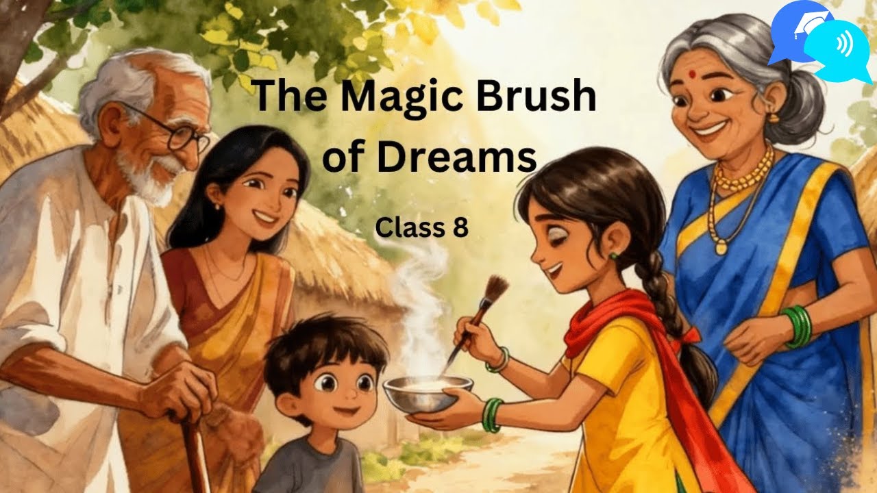 The Magic Brush of Dreams Class 8 | The Magic Brush of Dreams Poorvi | The Magic Brush Unit 3 ...