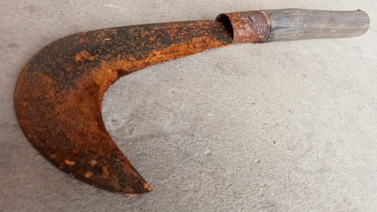 Repairing a 50-year-old razor blade - YouTube