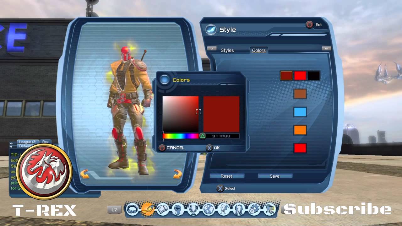 DCUO Red Hood 52 style - YouTube