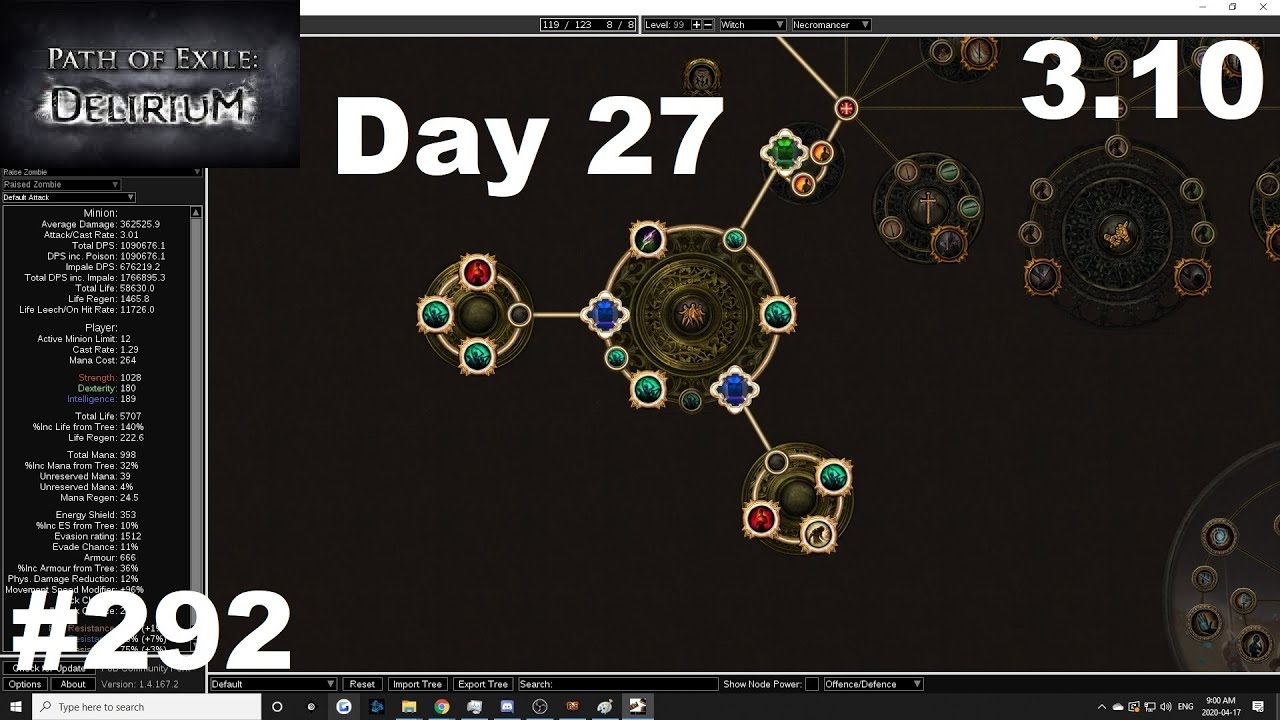 Day 27 - 19.2 million dps, 3 rotten claws, 6 vicious bites - 292 - YouTube