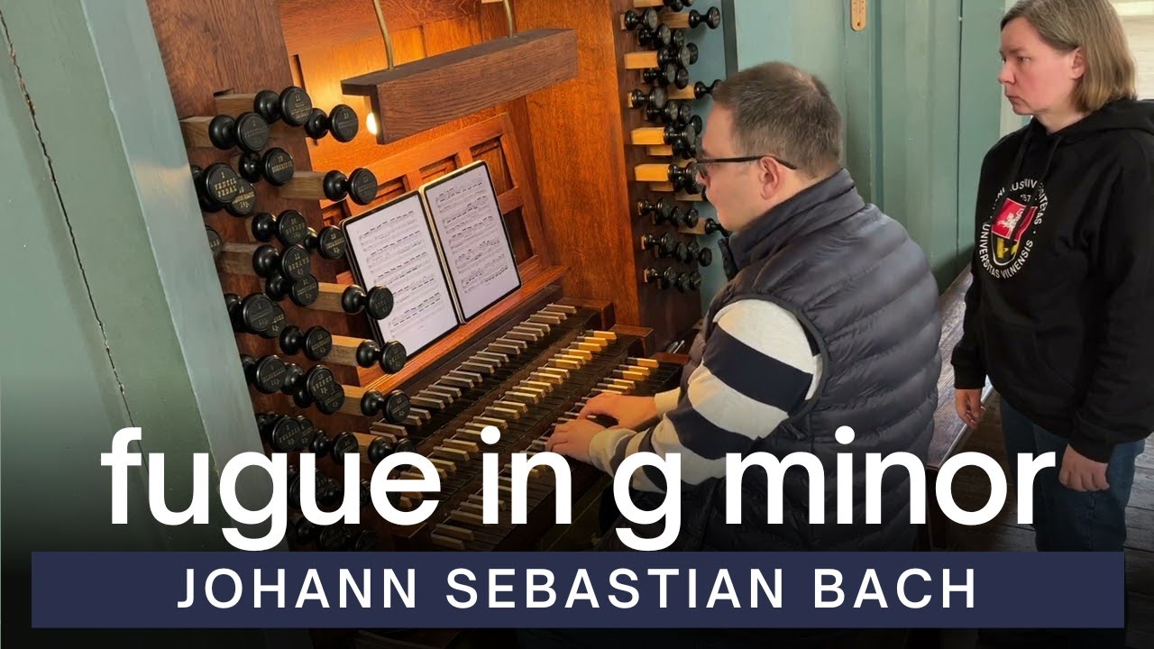 Johann Sebastian Bach - Fugue in G Minor, BWV 578 | VU St. John's ...