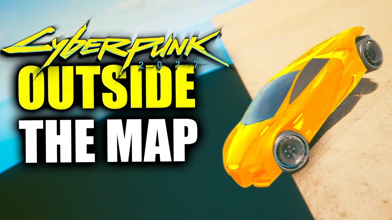 OUT OF THE MAP in Cyberpunk 2077 (Cyberpunk 2077 Secret Location) - YouTube