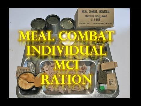 1977 Meal Combat Individual (C Ration) Meal - YouTube