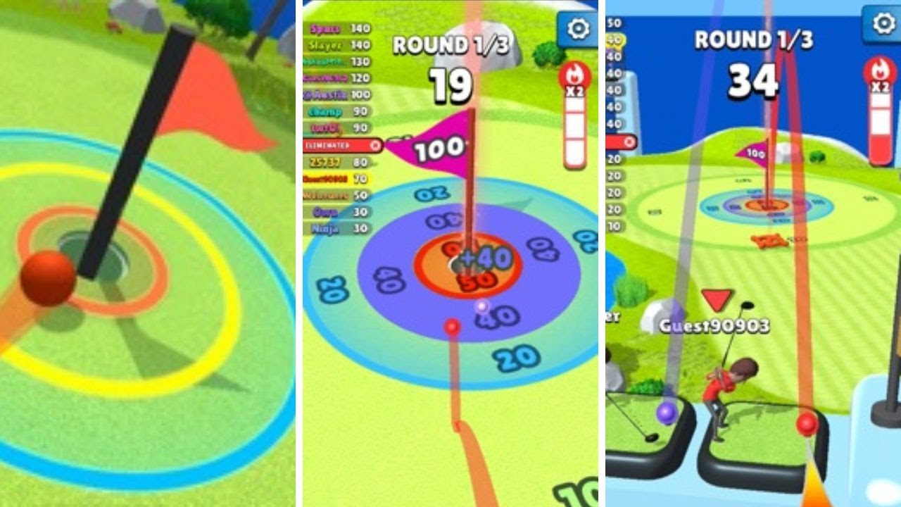 Golf Royale! 🏌🏻‍♂️⛳🏌🏻‍♀️ Gameplay | Android, iOS | Mobile Game - YouTube