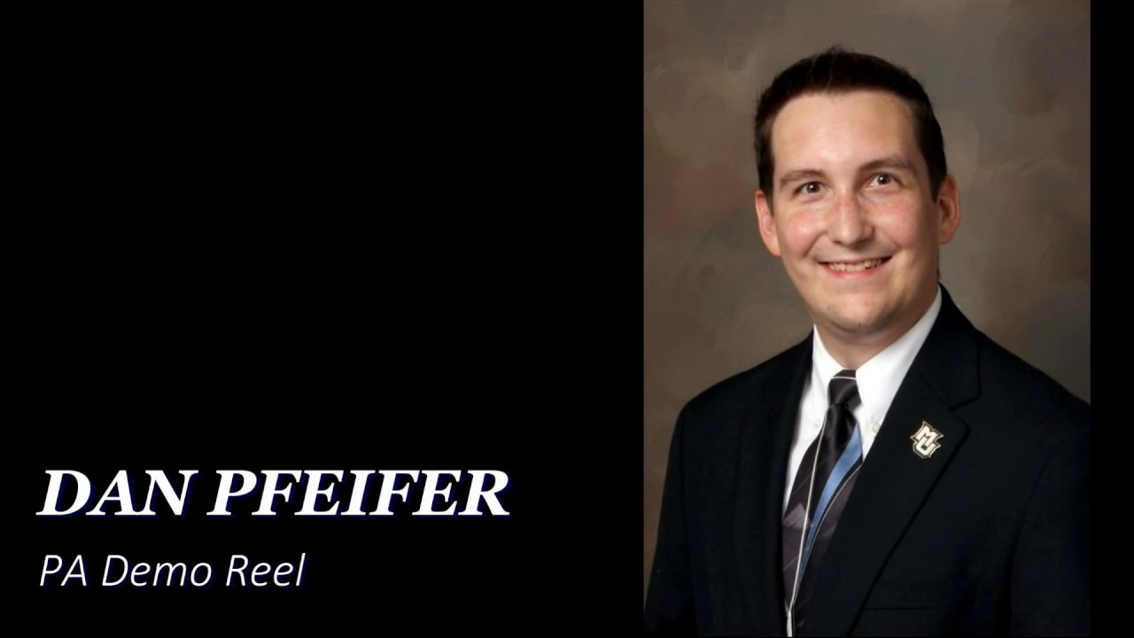 Dan Pfeifer PA Announcing Demo Reel - YouTube