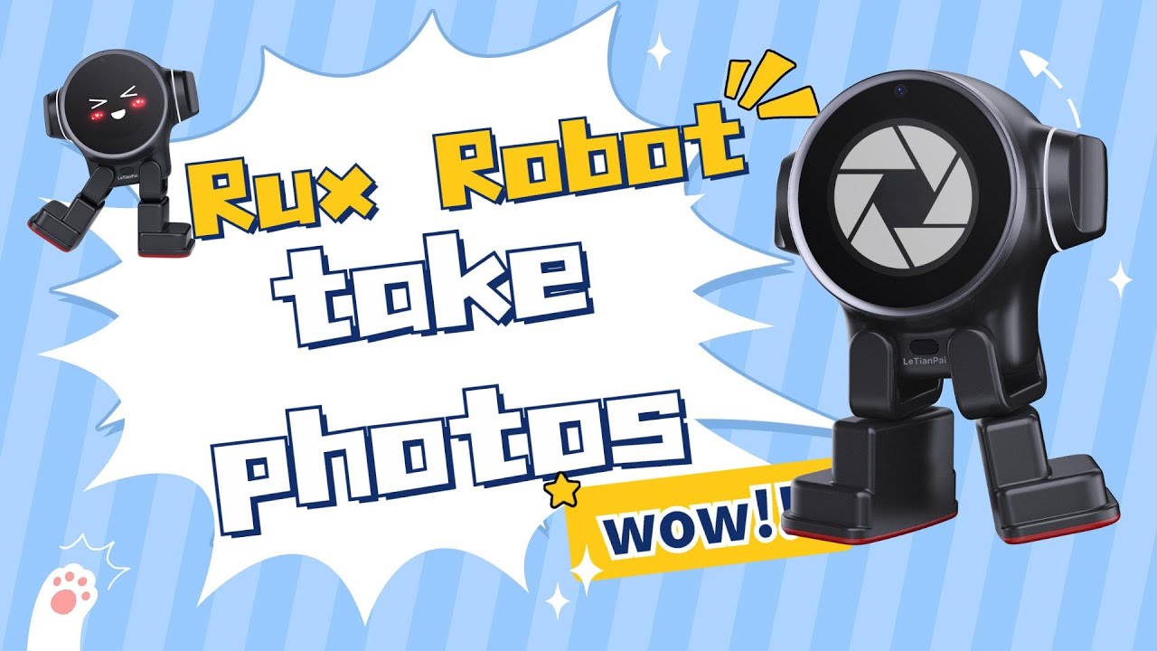 Rux Robot's take photos function📷📸#rux #innovationunleashed #gift # ...