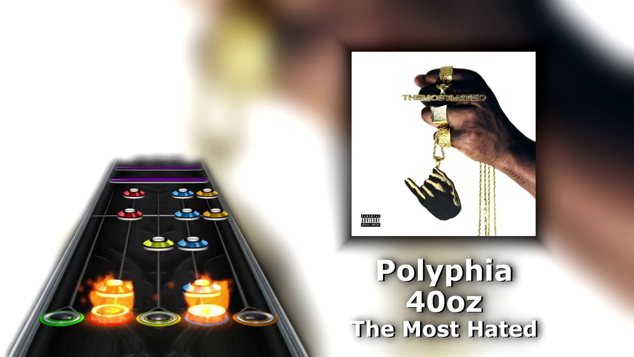 Polyphia - '40oz' (Clone Hero Chart Preview) - YouTube