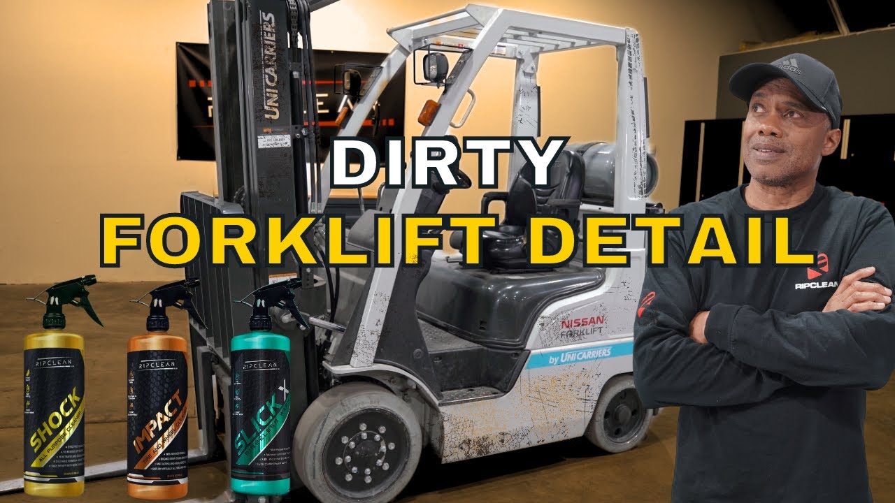 Fork Lift Cleaning - YouTube