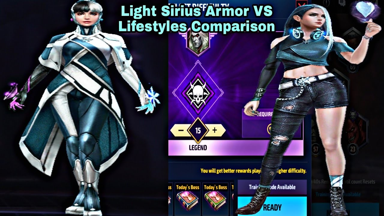Luna Snow Light Sirius Armor VS Lifestyles Uniform Knull stage 15 ...
