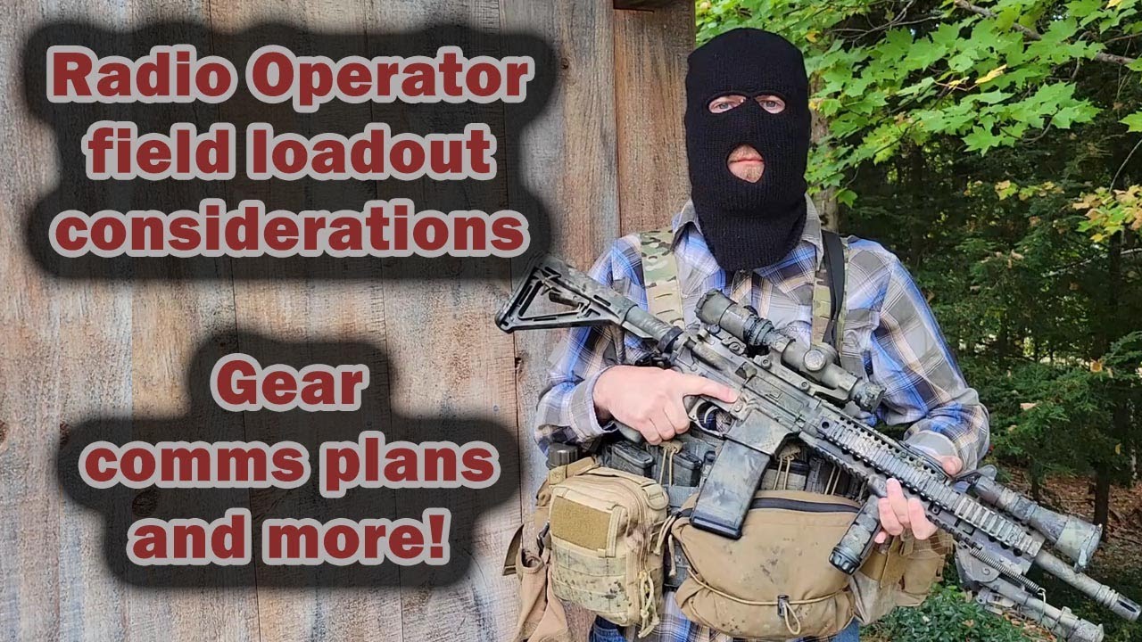 Minuteman VHF/UHF patrol loadout - ham radio gear & comms plans for ...