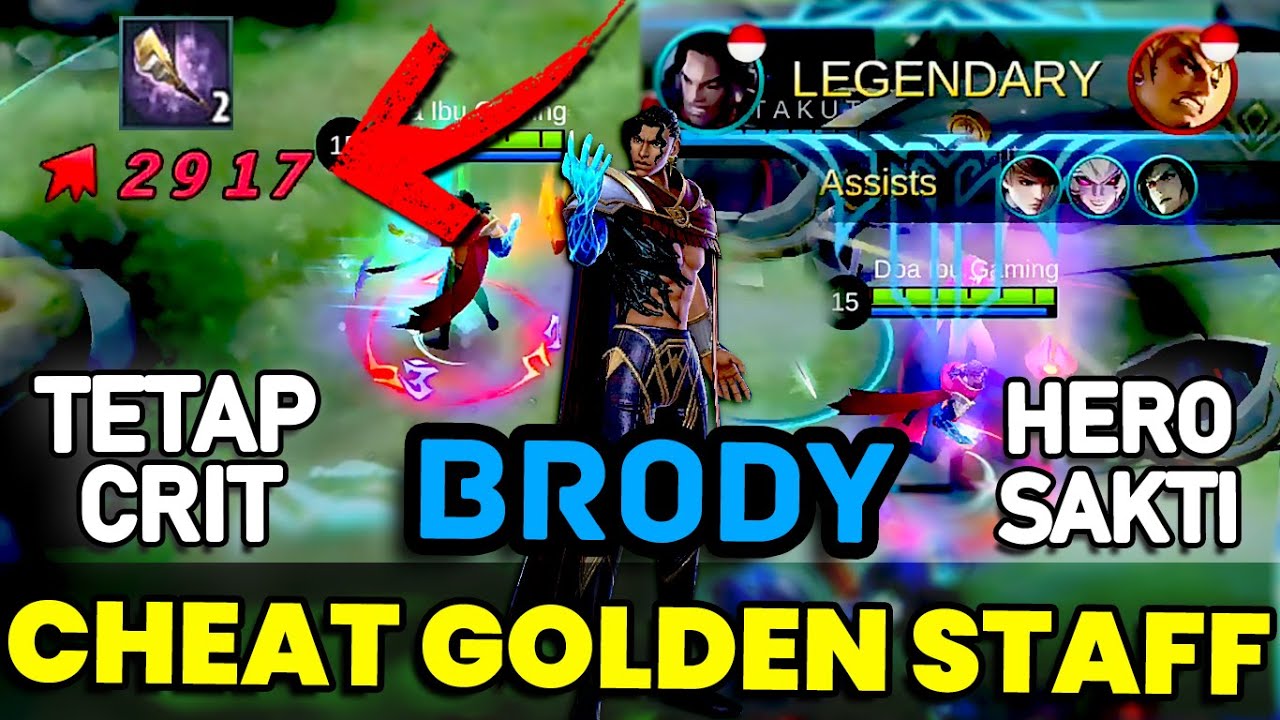 BAHAS GAMEPLAY BRODY GOLDEN STAFF TETAP CRITICAL! HERO SATU-SATUNYA ...