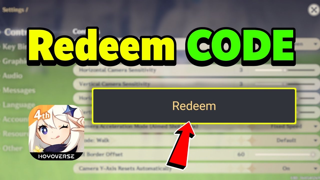 How To Redeem Code in Genshin Impact - YouTube
