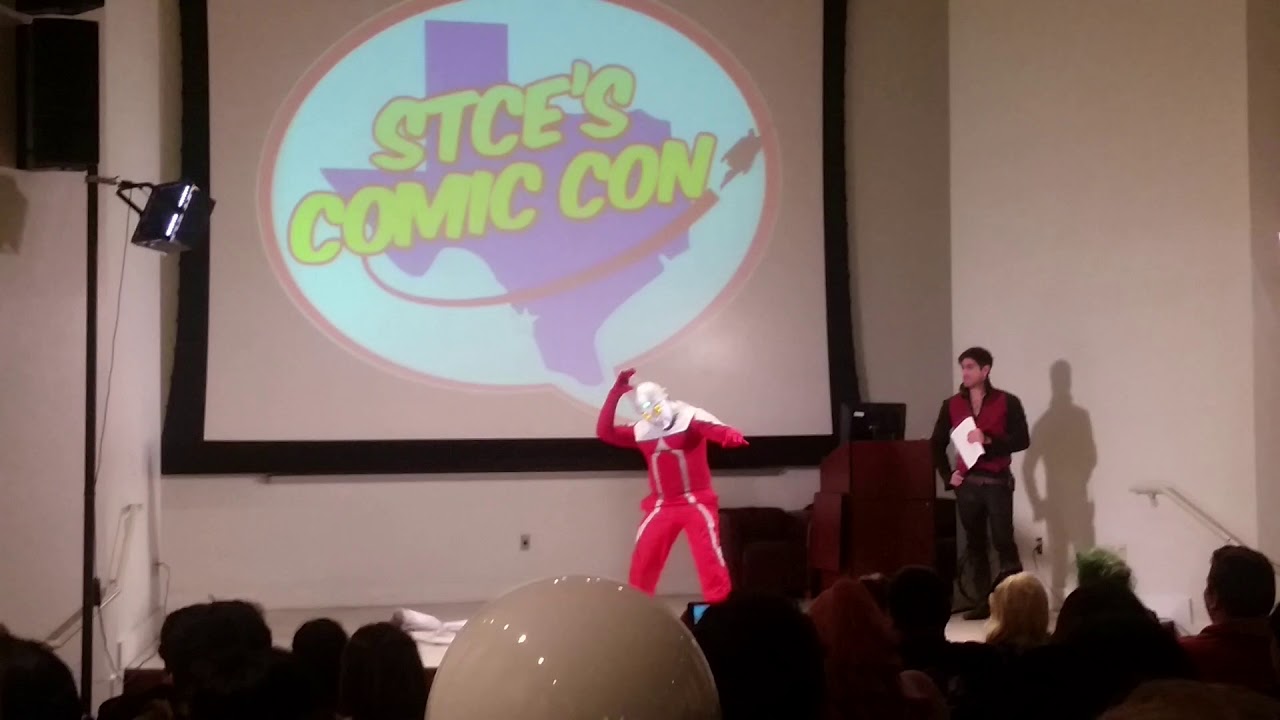 Ultraseven Texas at STCE Spring 2017 cosplay contest - YouTube