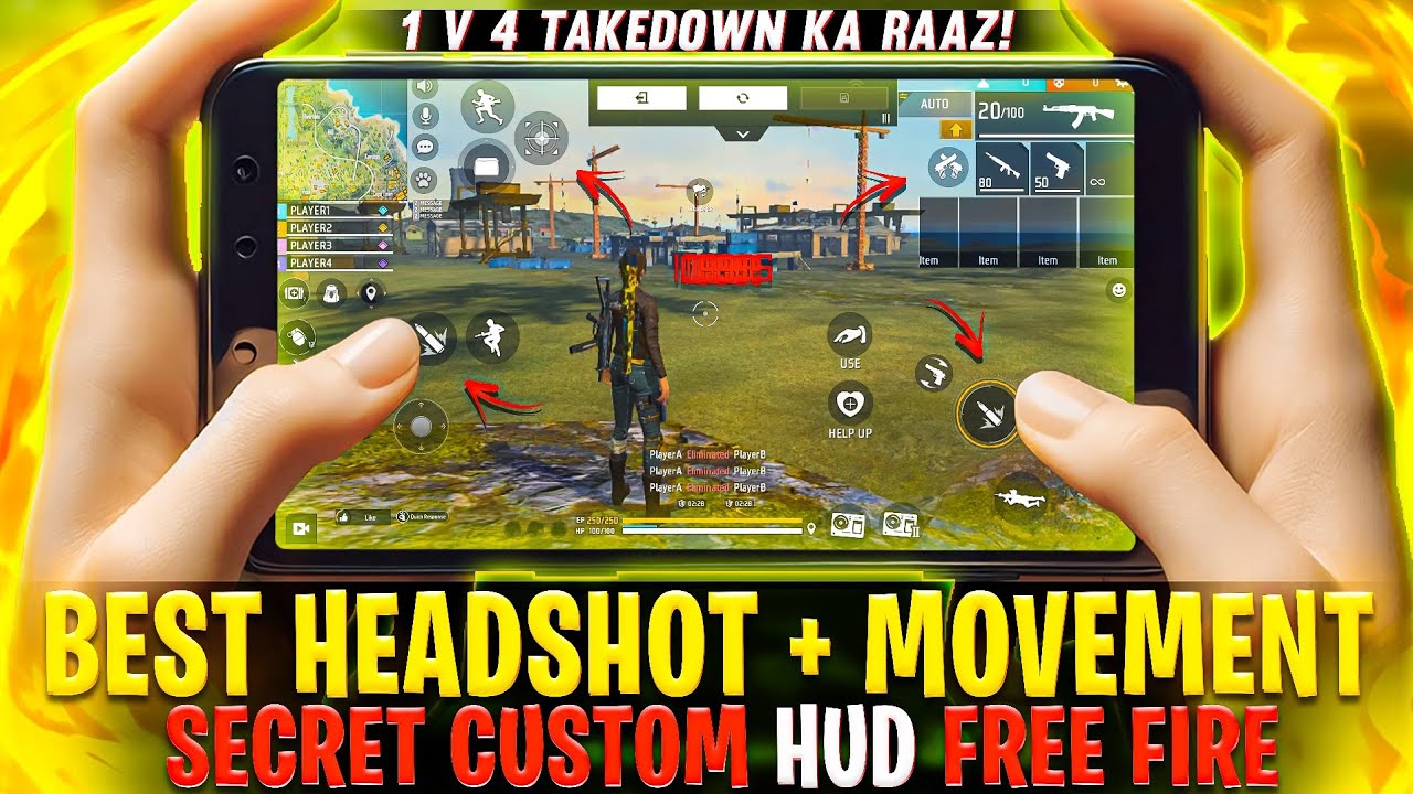 Free Fire’s Ultimate HUD Layout That Everyone Must Try! - This Custom ...