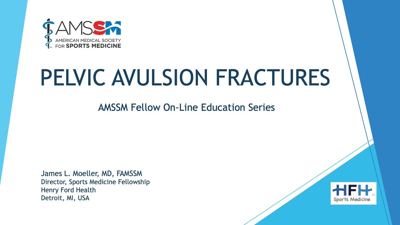 Pelvic Avulsion Fractures | National Fellow Online Lecture Series - YouTube