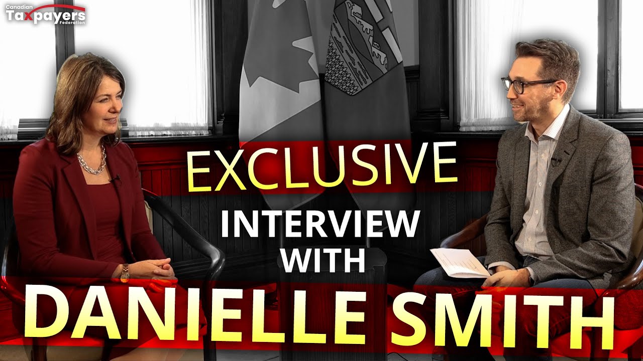 Danielle Smith Opens Up to Taxpayers - YouTube