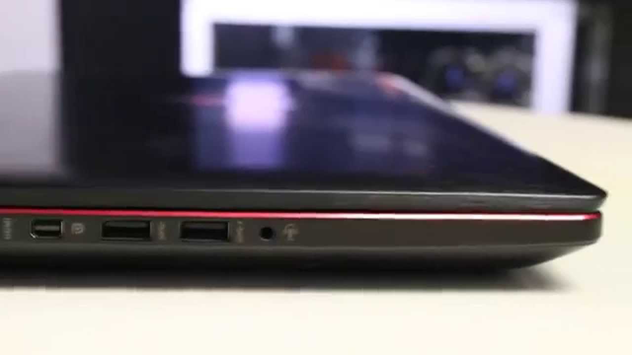 Asus G550JK Gaming Laptop Review - YouTube