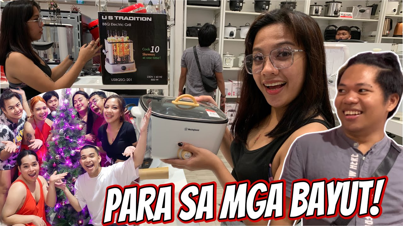 NAMILI NG MGA REGALO PARA SA BAKLA NG TAON! (MAY PA-CHRISTMAS PARTY😍 ...