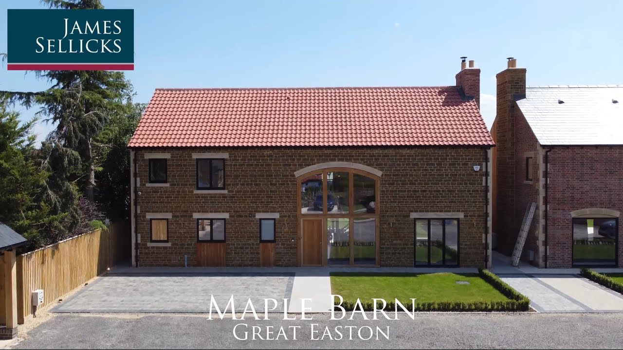Maple Barn, Great Easton - YouTube