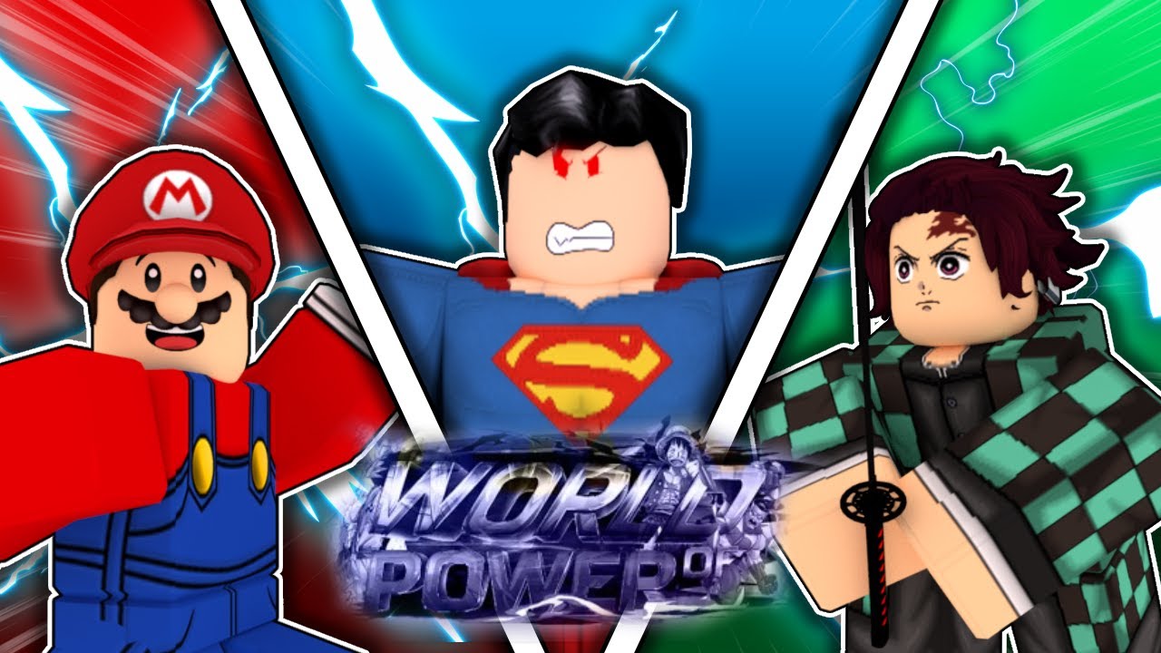THE NEXT BIG ROBLOX CROSSOVER BATTLEGROUNDS GAME?! | World Of Power ...