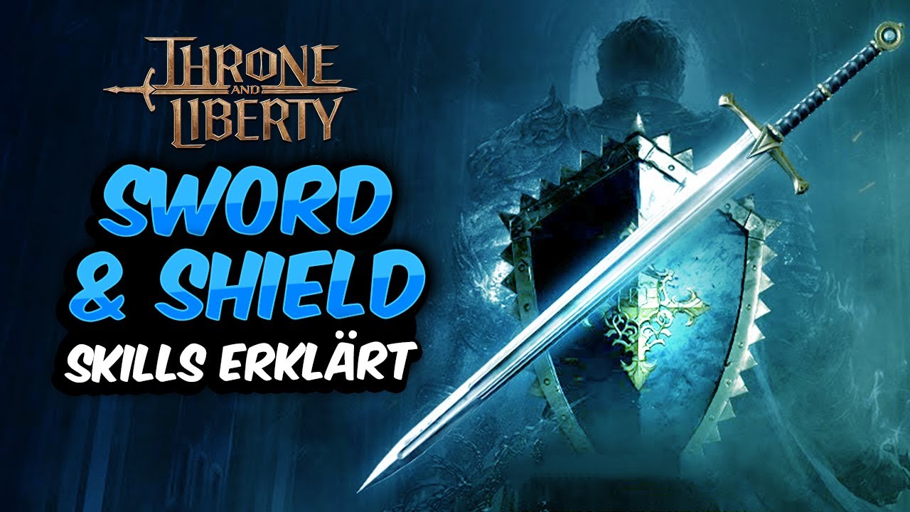 ⚔️THRONE and LIBERTY - Longsword & Shield | First Skills Explained ...