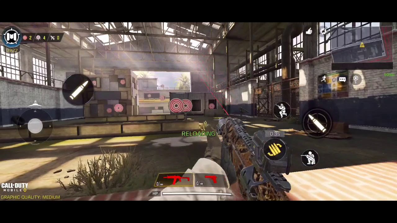 Call of duty || Shooting Range || manual shooting - YouTube