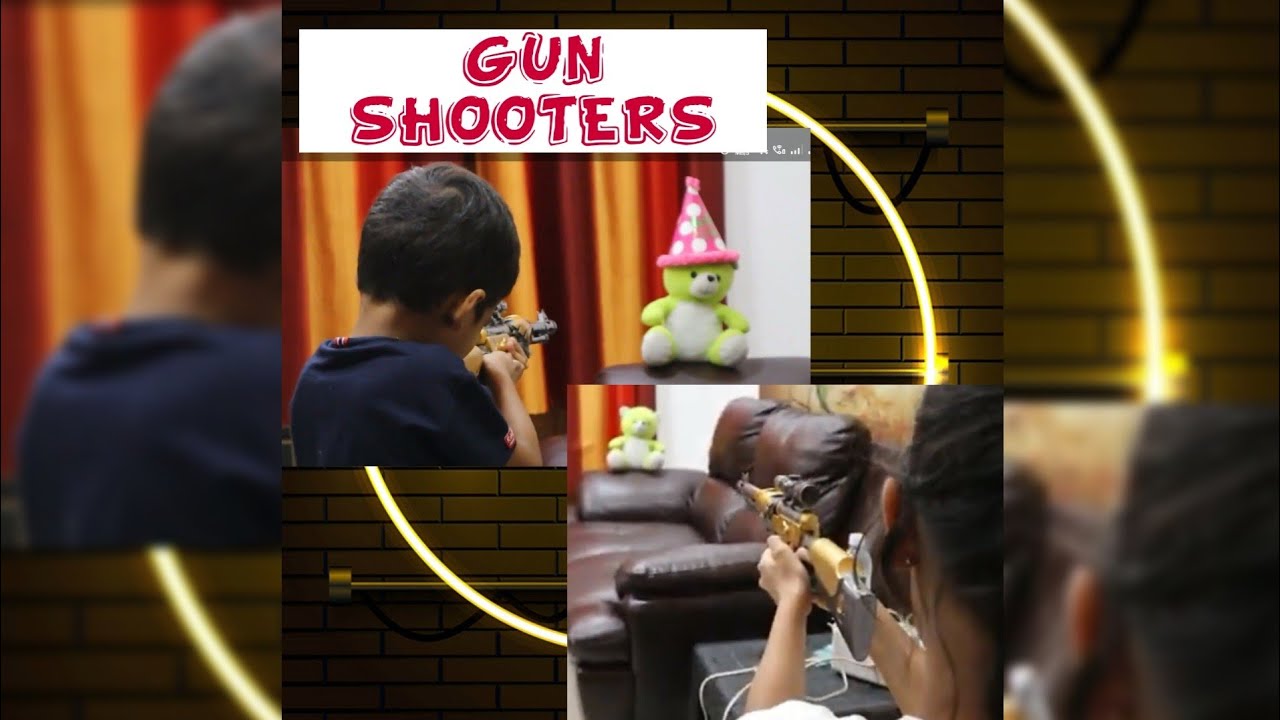 Fun Play with Kids ||Weekend time pass || Gun shooters || finding ...