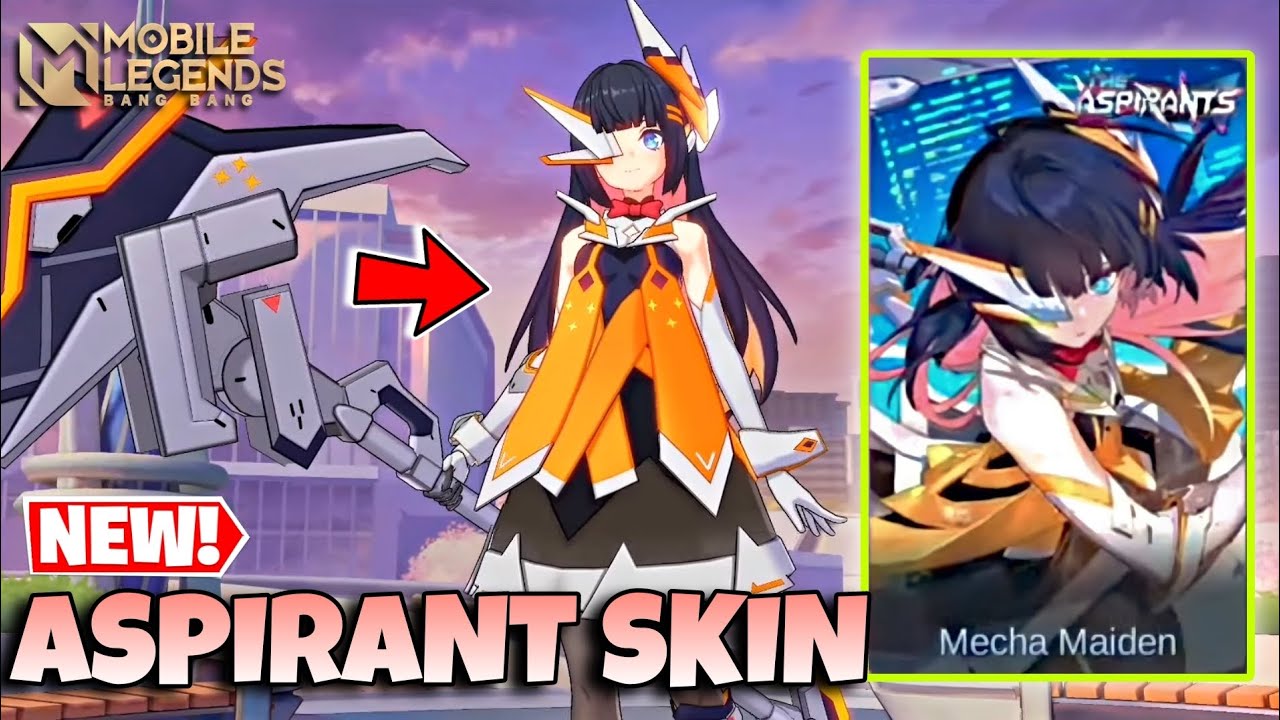NEW RUBY "MECHA MAIDEN" ASPIRANT SKIN | ASPIRANT SKIN RUBY | MLBB NEW ...