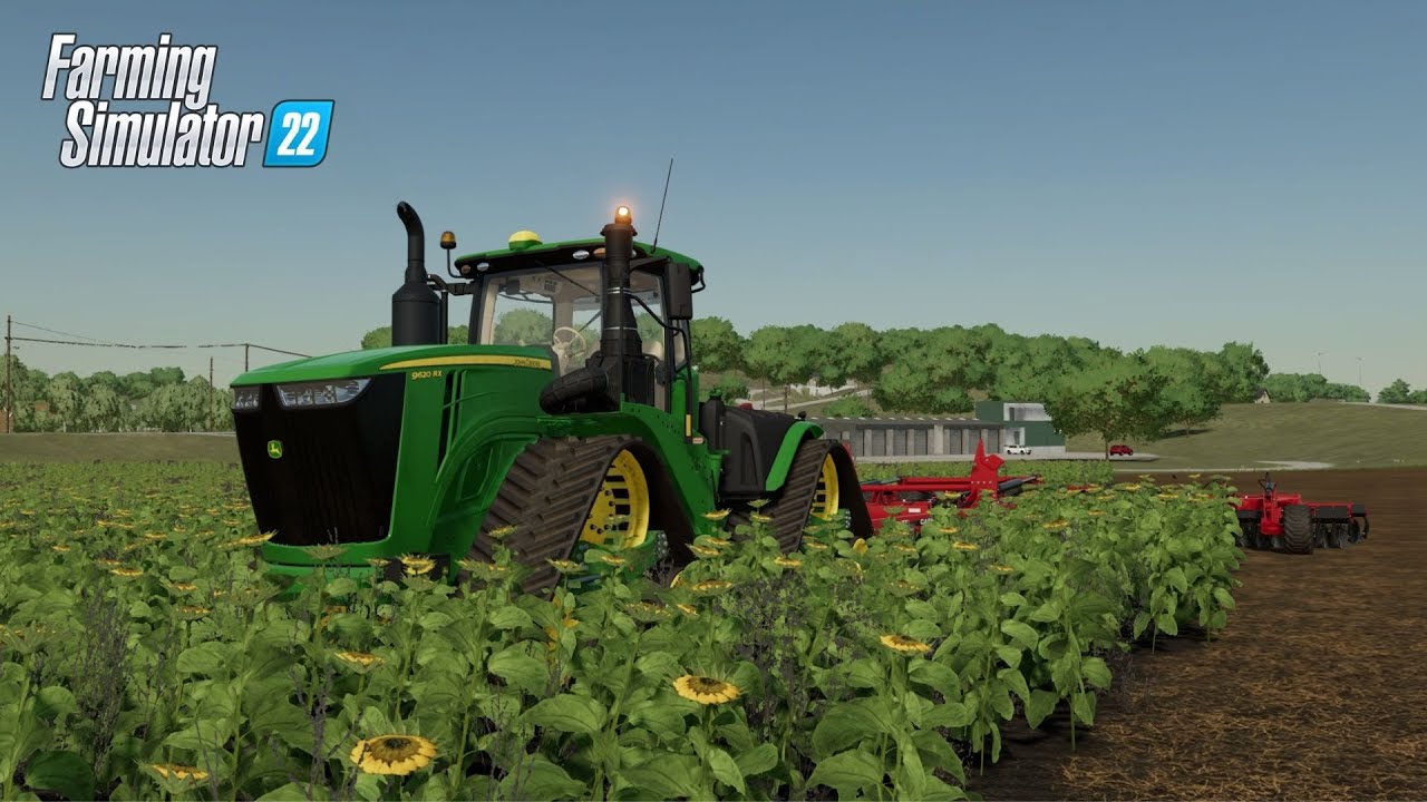 John Deere 9RX series + Case IH Speed-Tiller 475 | FS22 - YouTube