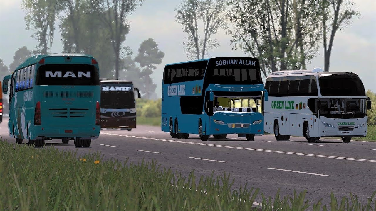 ETS2: Green Line 24.460 DD Mod and traffic Showcase + Link - YouTube