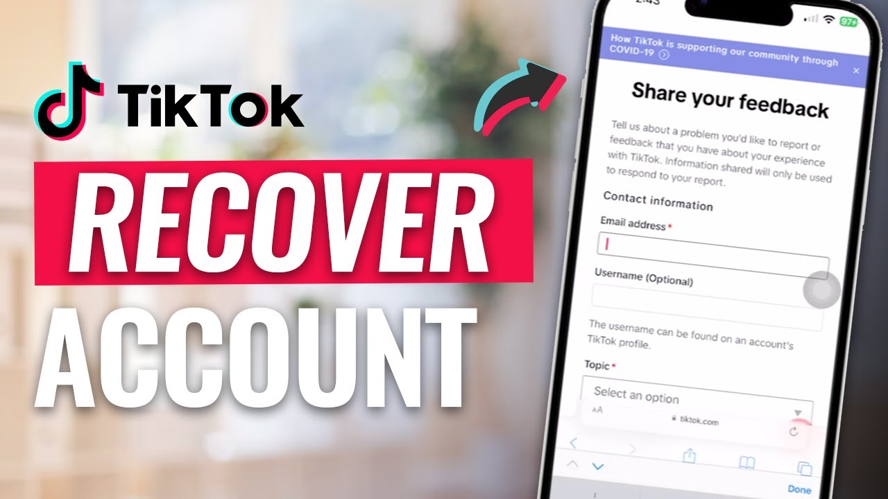 How To Recover Your TikTok Account Without Email Or Phone Number YouTube how-to-recover-your-tiktok-account-without-email-or-phone-number-youtube