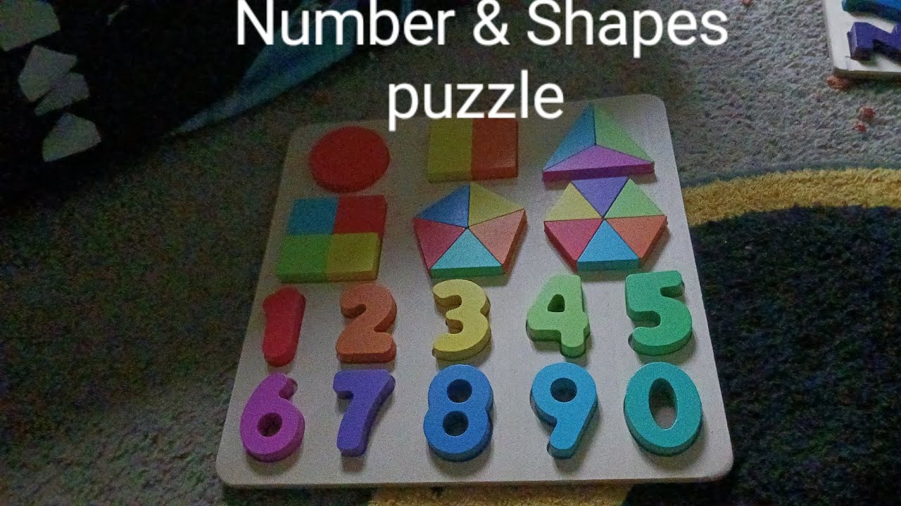 Number & Shapes puzzle - YouTube