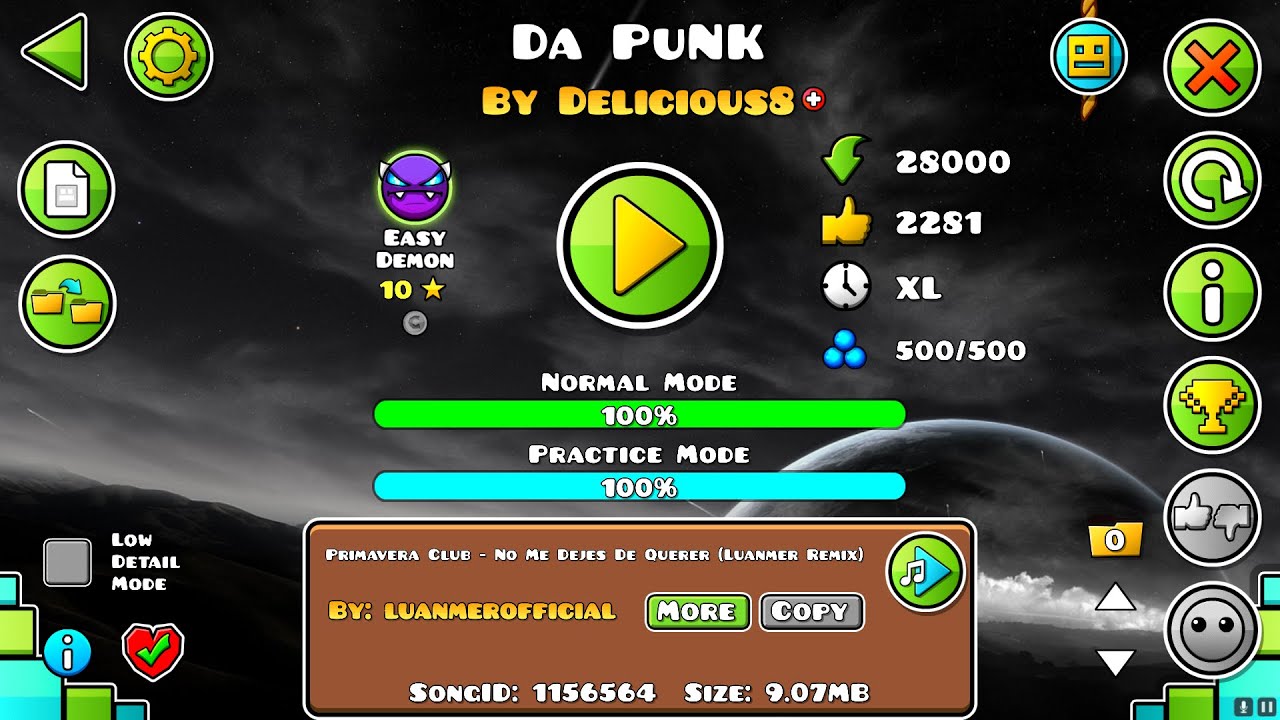 "Da Punk" 100% (Easy Demon) By @delicious851 // WhiteCubePrz - YouTube