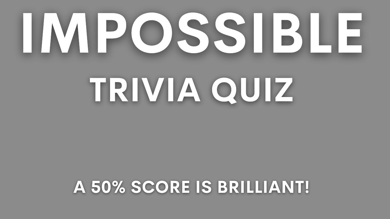 General Knowledge Quiz (Multiple-Choice) - YouTube