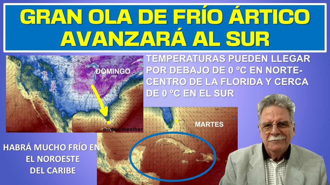 OLA DE FRÍO INTENSO AVANZARÁ HACIA EL SUR - YouTube