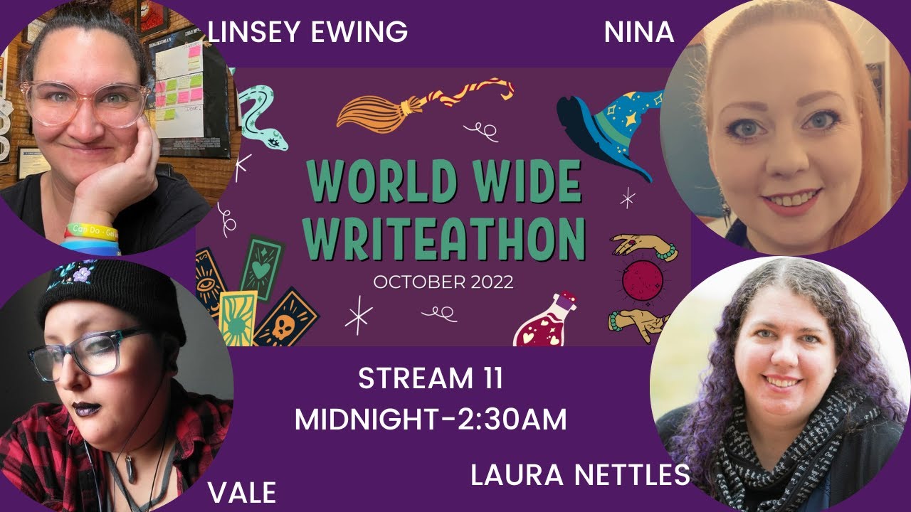 World Wide Writeathon Productivity # 11 October 2022 - YouTube